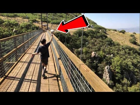 Kid Temper Tantrum Throws Daddy's Hat Off A 100ft High Bridge [ Original ]