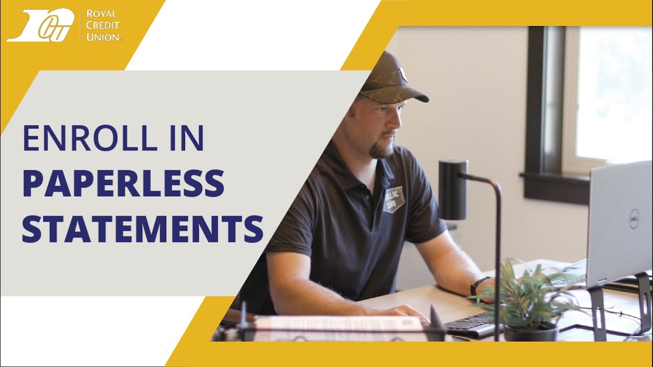 How To Enroll In Paperless Statements - YouTube