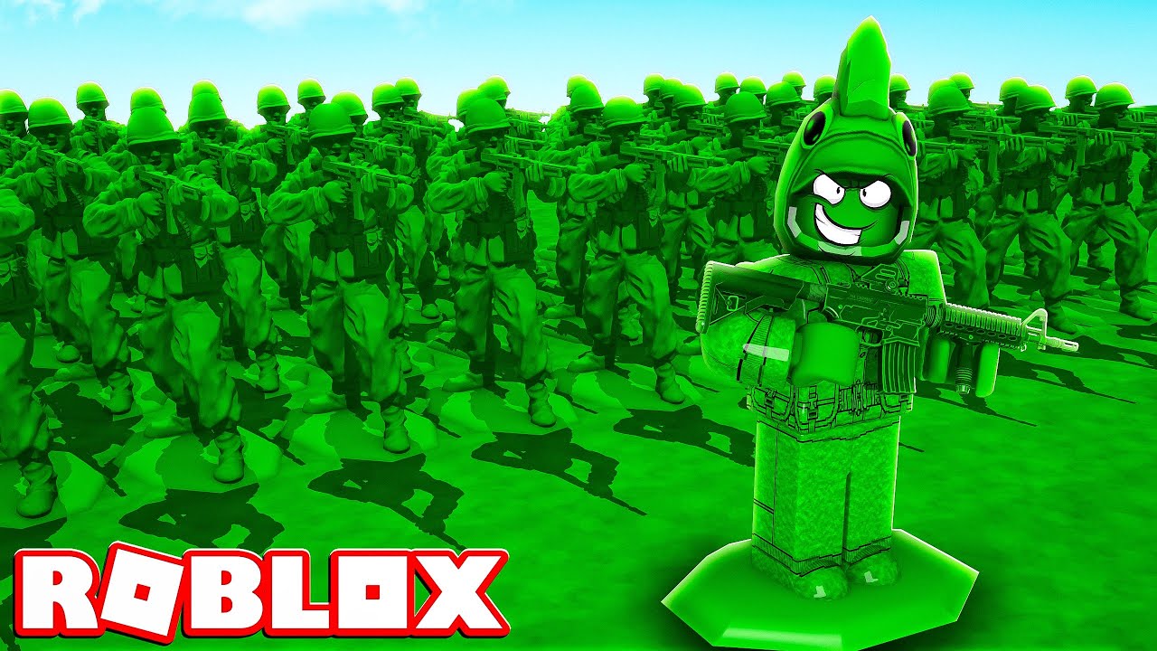 IL MIO ESERCITO DI SOLDATINI GIOCATTOLO SU ROBLOX!! - YouTube