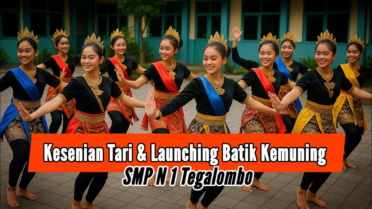 SMPN 1 Tegalombo, Kabupaten Pacitan.| Pertunjukan Seni Tari & Launching ...