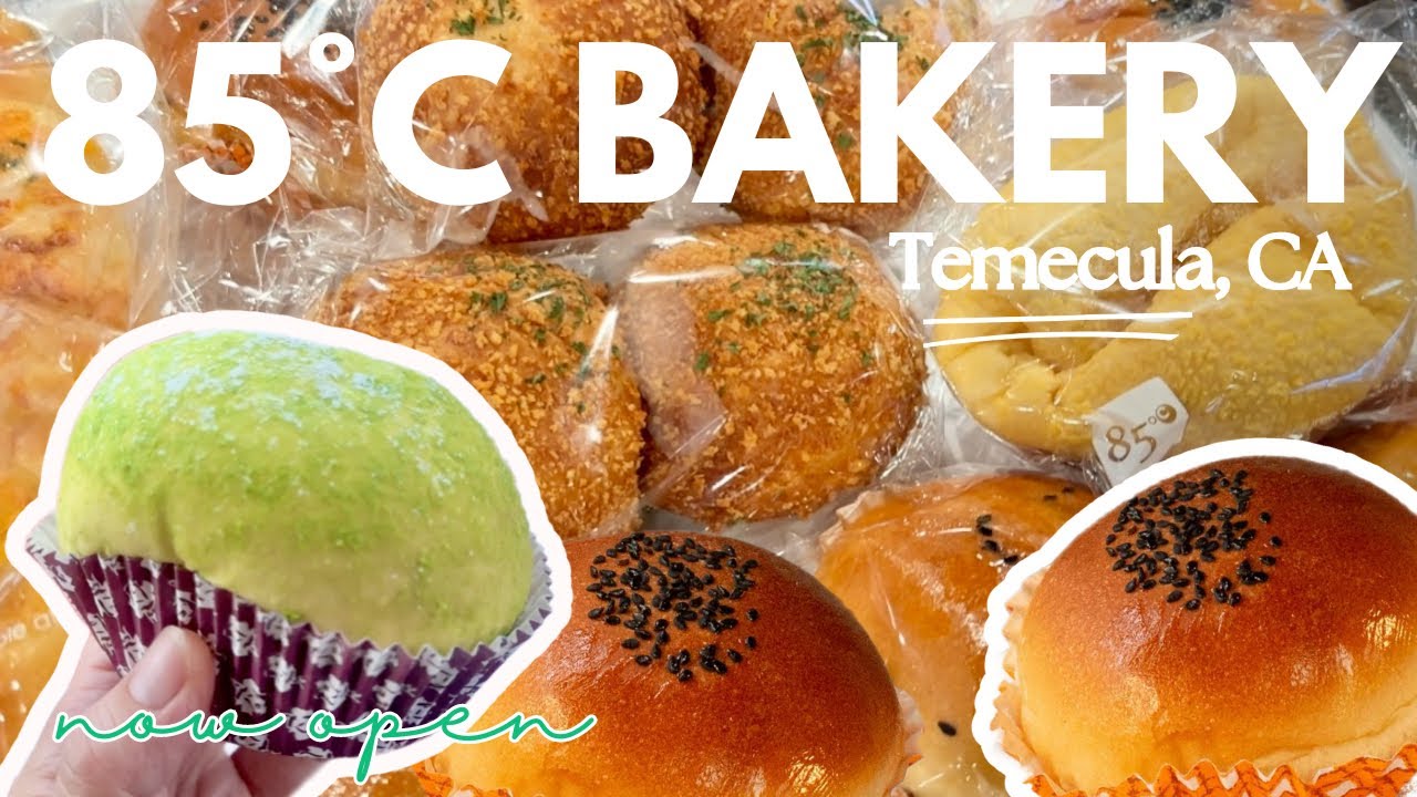 Temecula/Murrieta Life: 85°C Bakery Cafe is now OPEN!! - YouTube