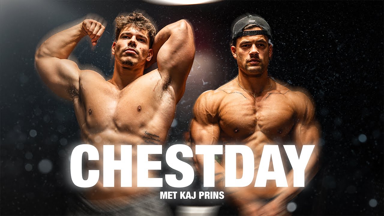 CHESTDAY MET KAJ PRINS, WIE BENCHT ER MEER!?, HEAVY DUMBELLS & PURE ...
