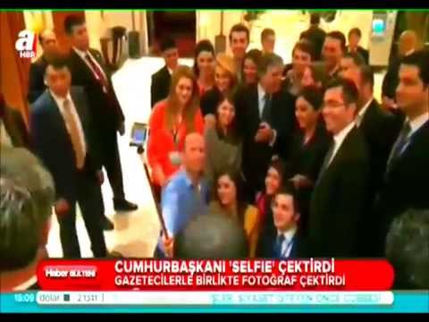 Abdullah Gül SELFİE Çektirdi. SELFİE FURYASI