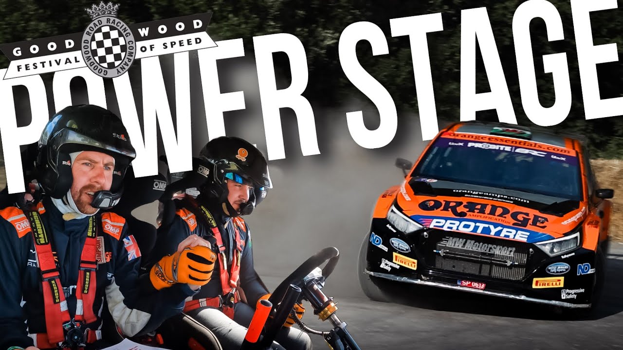 THE FASTEST LAP OF GOODWOOD RALLY STAGE! (ON-BOARD WITH JAMES WILLIAMS ...