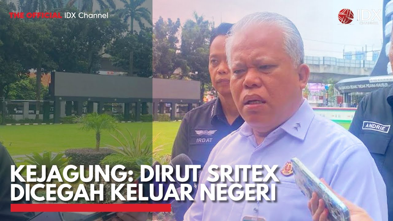 Kejagung: Dirut Sritex Dicegah Keluar Negeri | IDX CHANNEL - YouTube