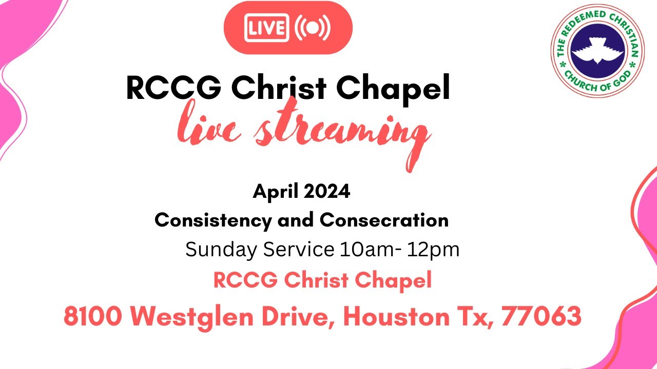 RCCG Christ Chapel - Sunday Service - April 21st, 2024 - YouTube