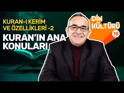 Kuran’ın Ana Konuları: Muamelat, Kıssalar | Kuran-ı Kerim ve Özellikleri |  8. Sınıf Din Kültürü #16
