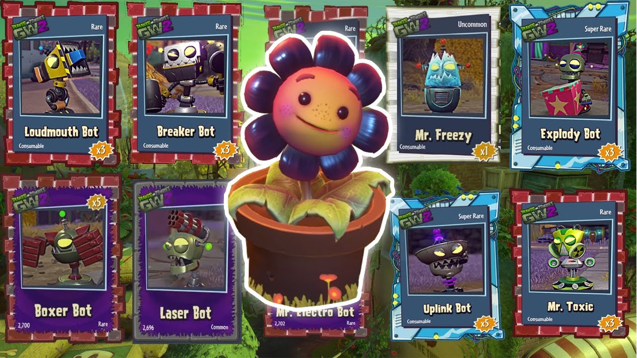 Dark flower vs all spawnable bots | Plants vs Zombies Garden Warfare 2 ...