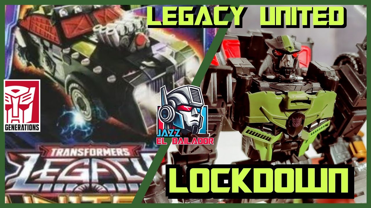 Transformers LEGACY UNITED Star Rider LOCKDOWN Deluxe Review en Español ...