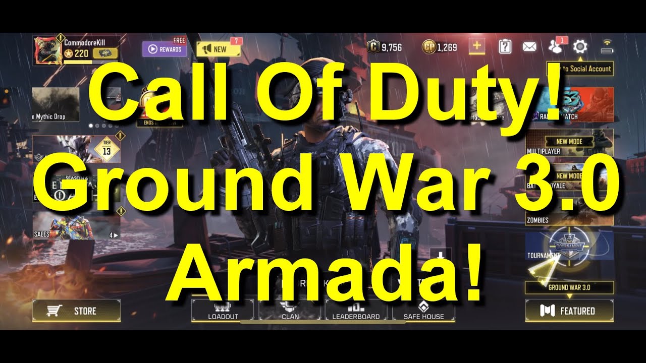 ARMADA - Ground War 3.0 - New Season - Call of Duty Mobile - Multi ...