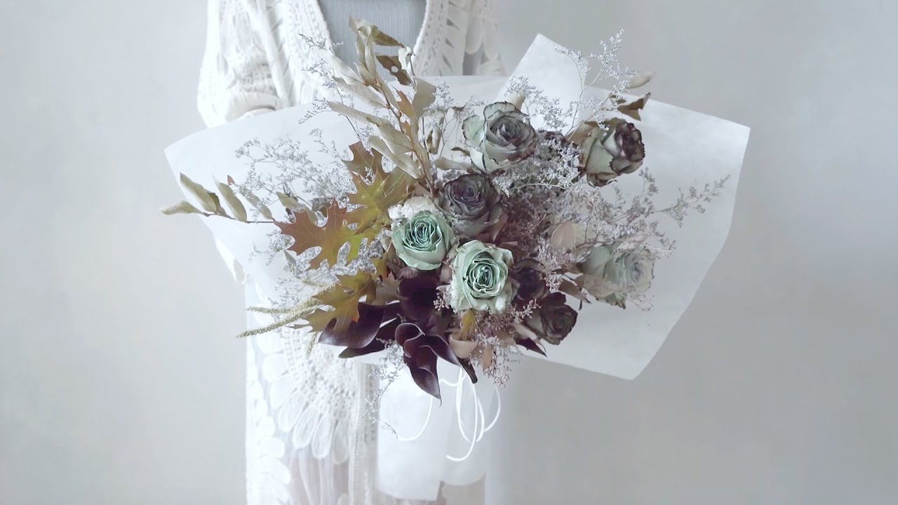 👻 Bouquet for Corpse Bride, Halloween Day, Florist, Flower Lesson, 'Do ...