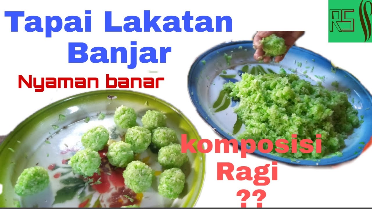 cara membuat tape ketan khas Banjar "Tapai Lakatan"#1 - YouTube