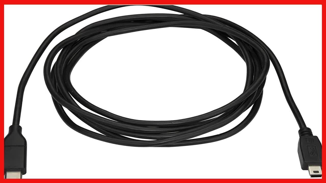 StarTech.com USB C to Mini USB Cable - 6 ft / 2m - M/M - USB 2.0 - Mini ...