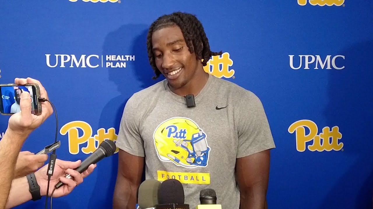 Pitt Football | Cincinnati Week | Solomon DeShields | 9/6/2023 - YouTube