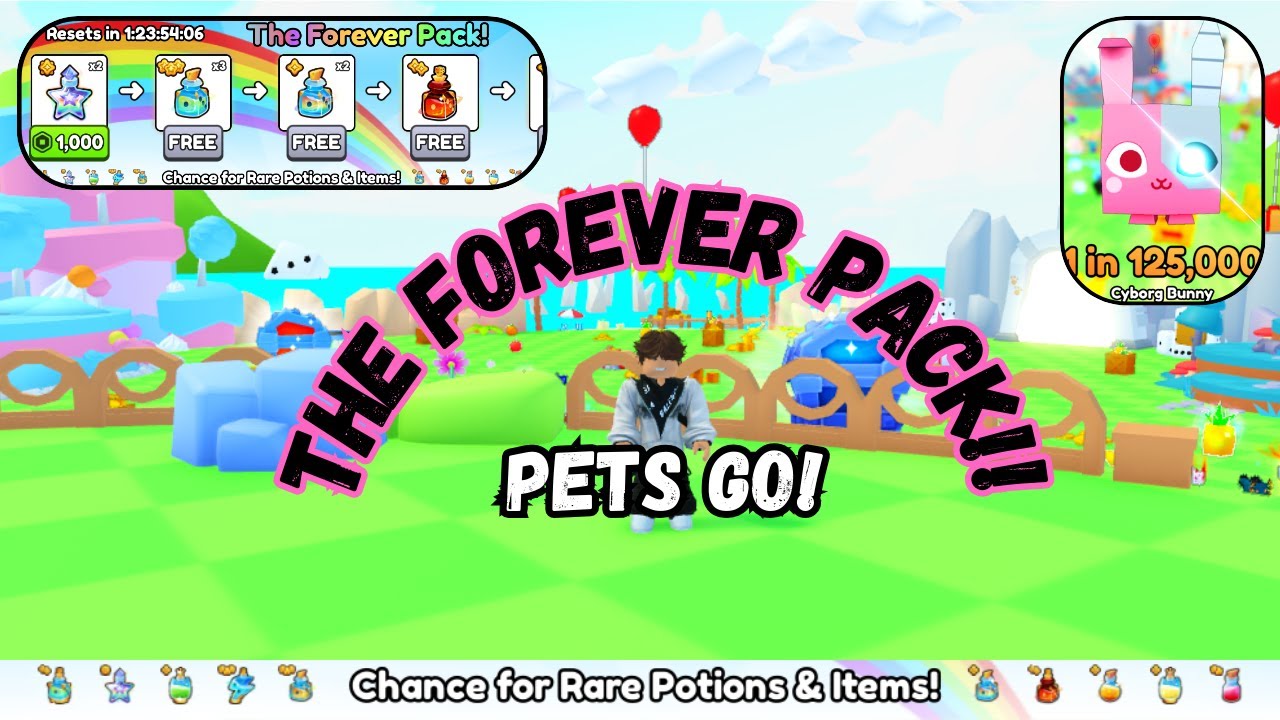 BUYING The FOREVER PACK Until Im BROKE In Pets GO RNG! - YouTube