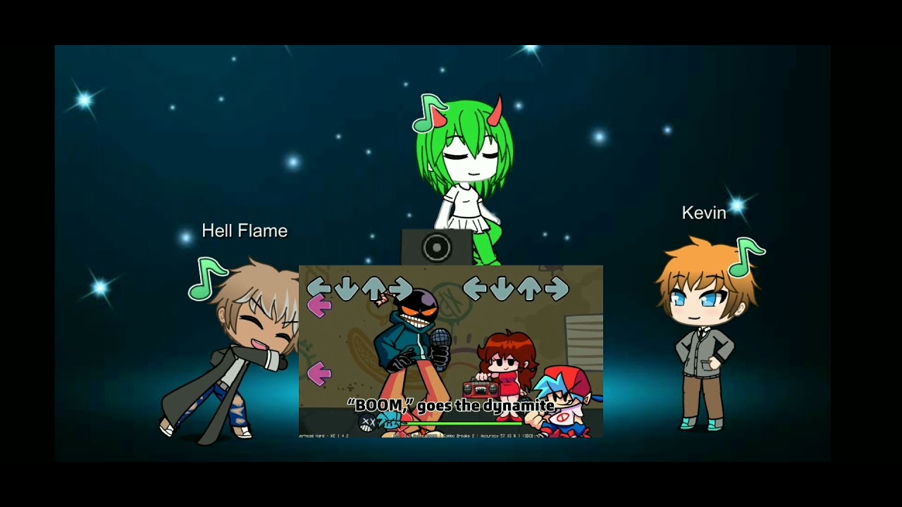 Gacha life react to whitty ( back-alley blitz ) with lyrics - full week ...
