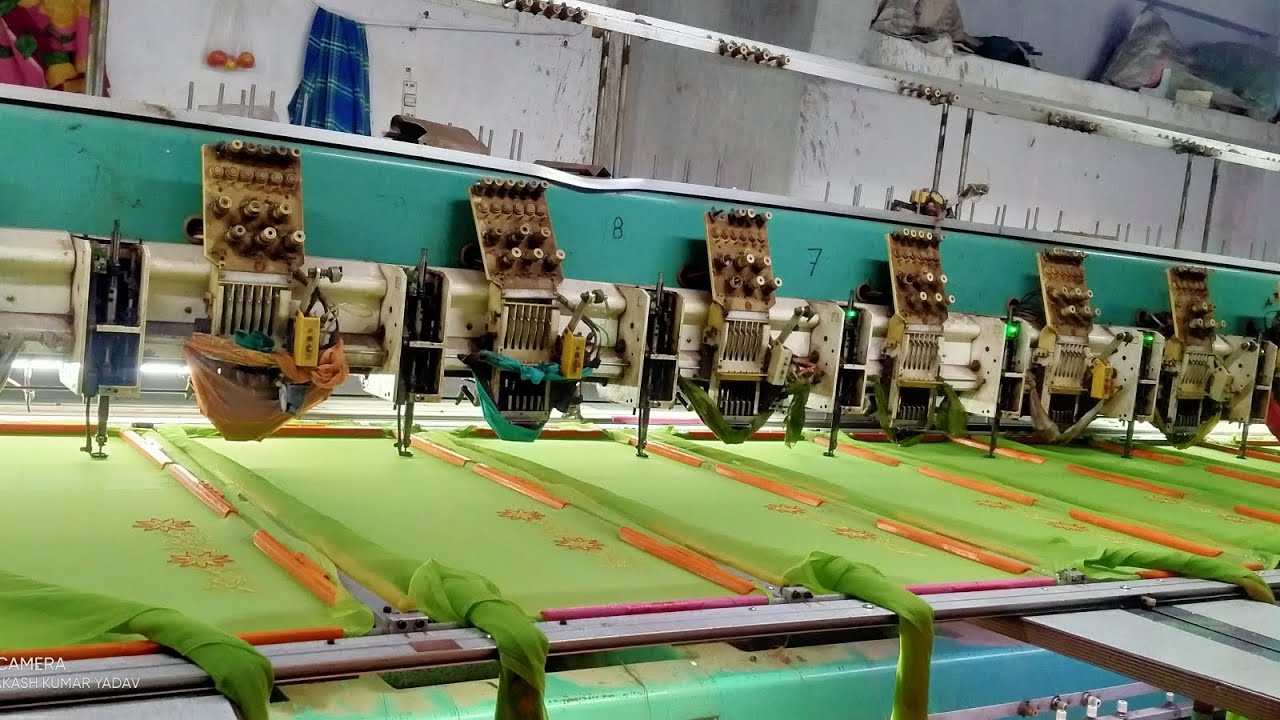 #VIDEO || FASHION DIJAIN | SADI KA फैशन डिजाईन साड़ी का enboadari chain ...