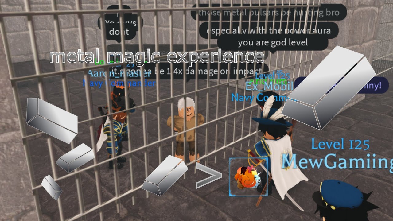 the arcane odyssey metal magic experience - YouTube