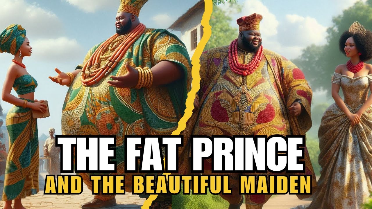 The fat prince and the beautiful maiden #africanfolktales # ...