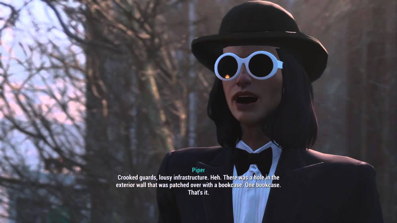 Fallout 4 : Piper Special Perk - YouTube