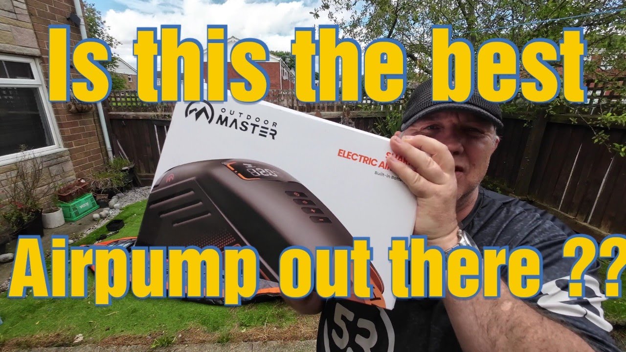 OUTDOOR MASTER SHARK 3 SUP PUMP - YouTube