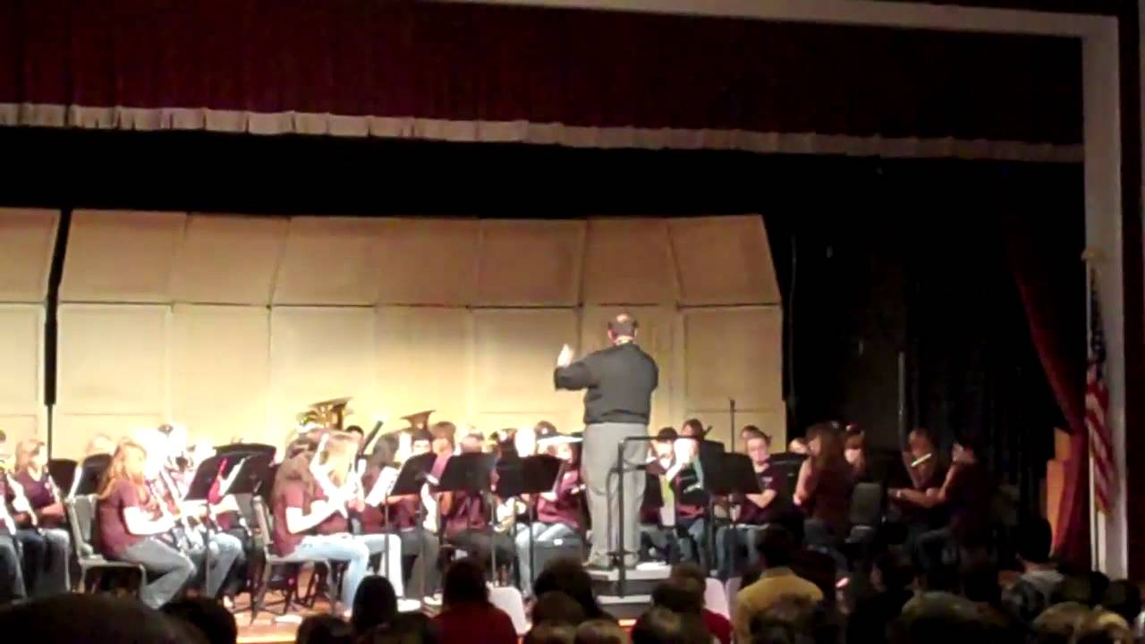 Owen Middle School 8th grade band - Star Spangled Banner 11/7/11 - YouTube