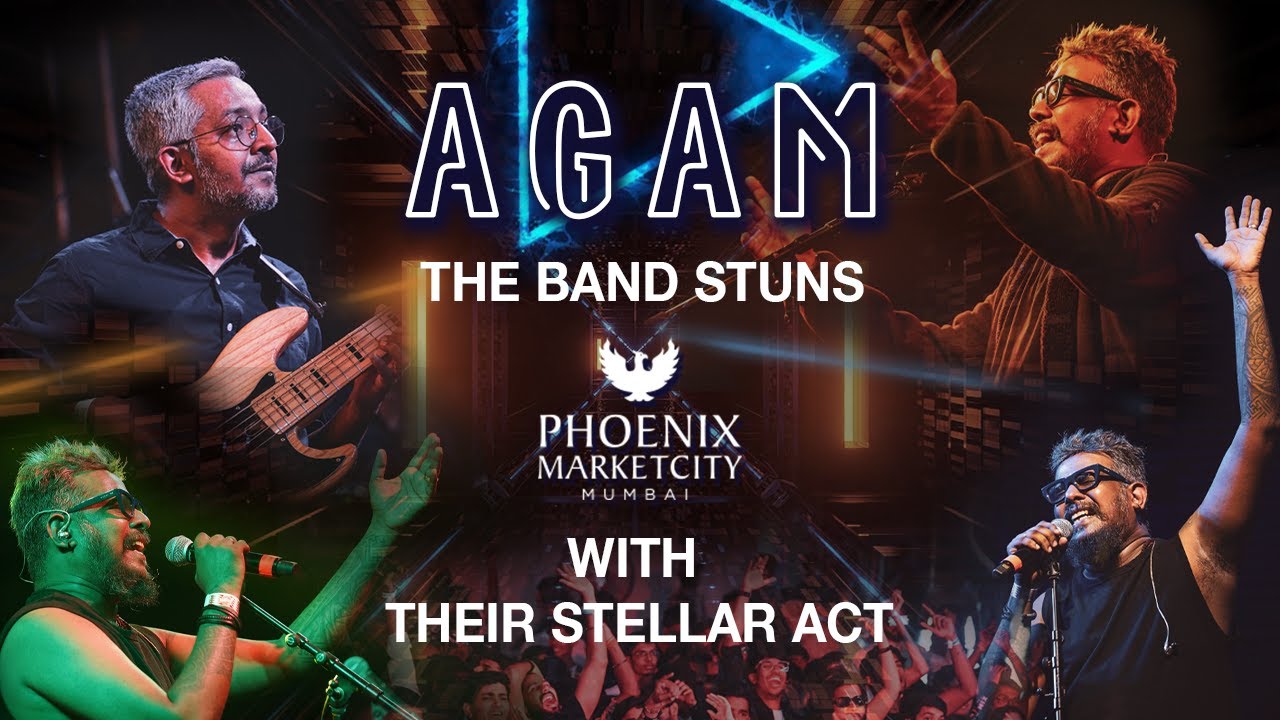 This is how Agam (The Band) rocked the fans at Phoenix Marketcity ...