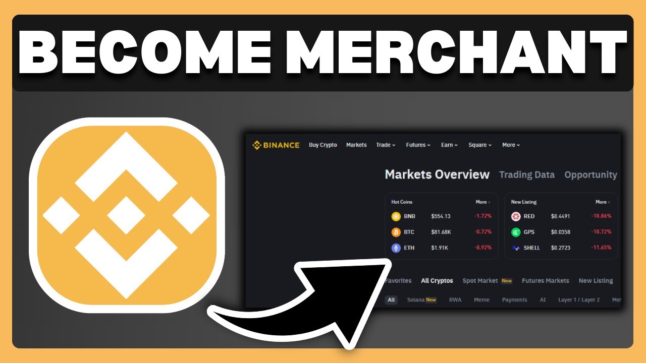 How To Become A Merchant On Binance - Full Guide - YouTube