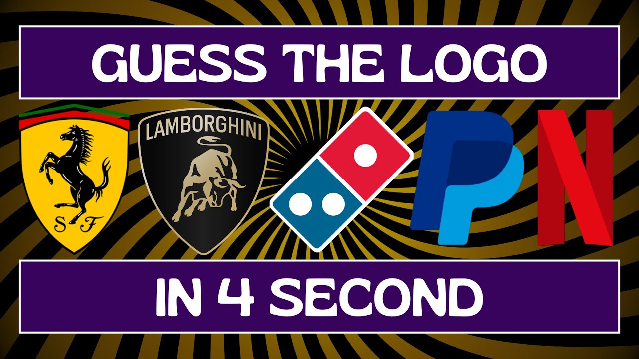 Guess the famous logo in 4 Seconds | SL Quiz | - YouTube