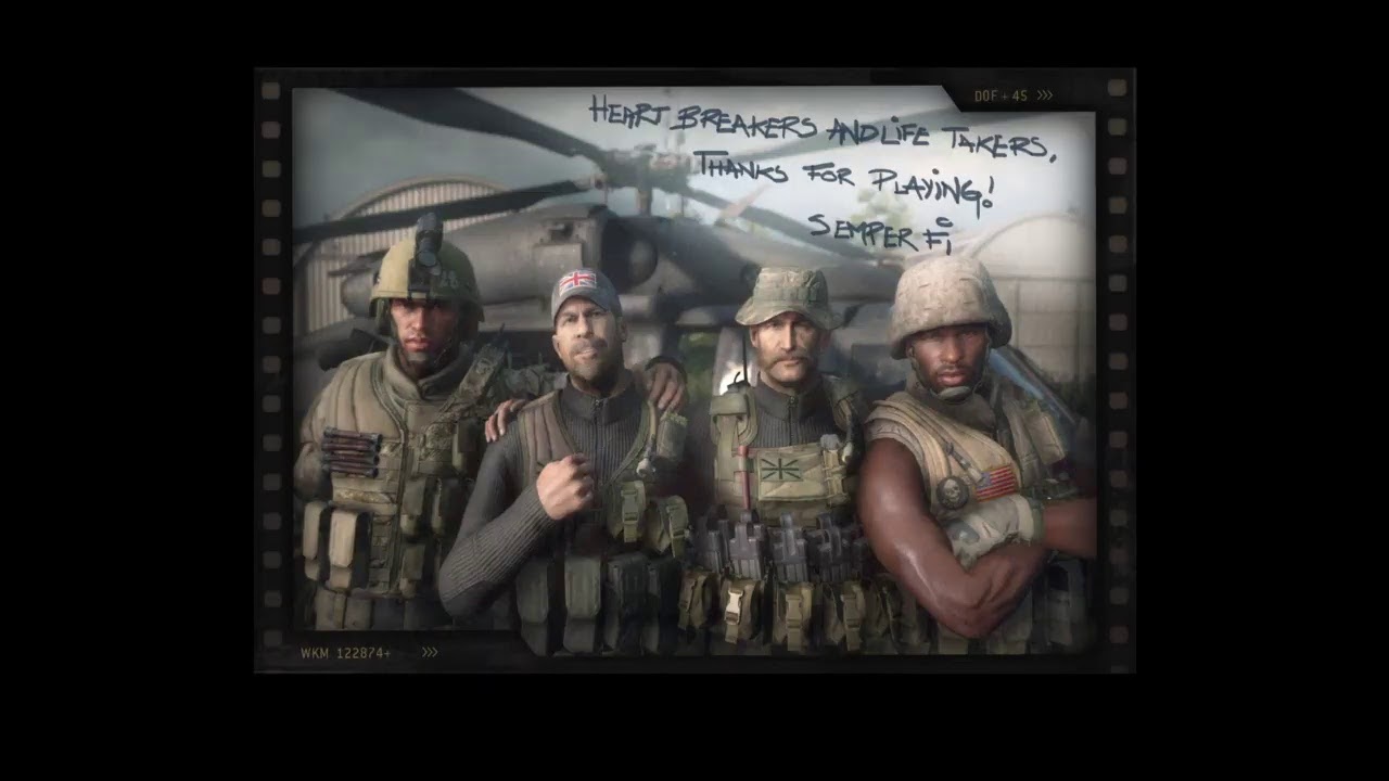 Cod mw1 remaster-#2 ending - YouTube