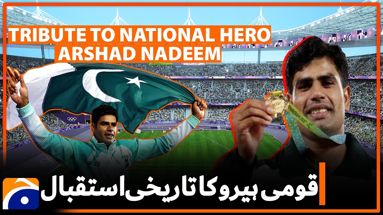 Tribute to Our National Hero Arshad Nadeem - Pakistan Proud - Gold ...