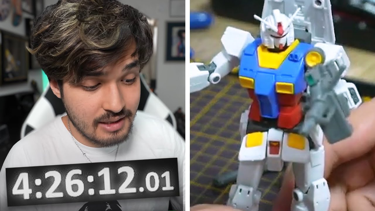 I Built My FIRST EVER Gundam Model! - YouTube