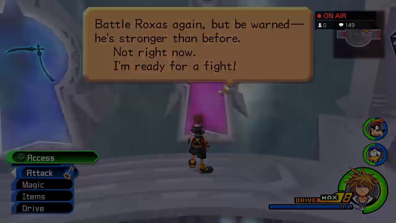 Kingdom Hearts II Data battles - YouTube