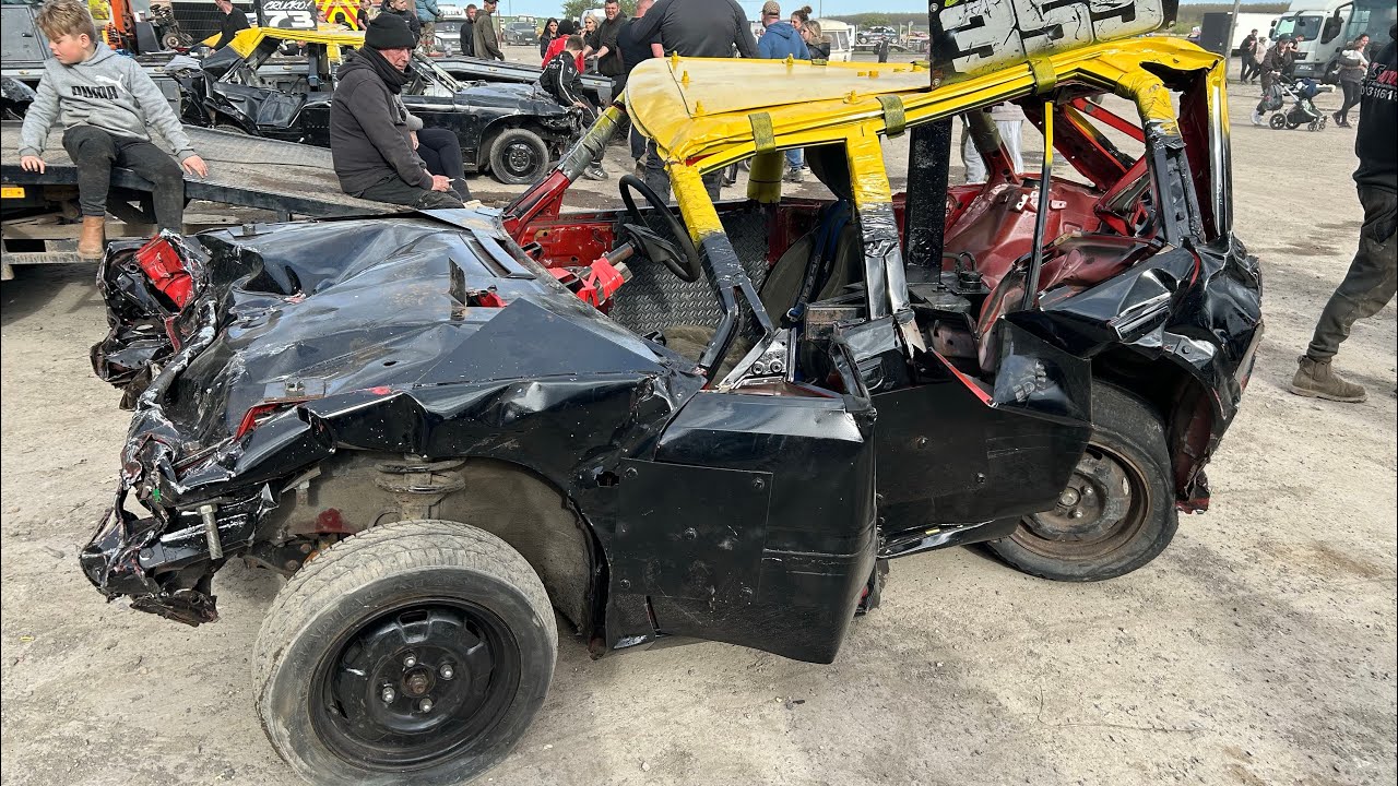 Pre 90 2L National Bangers Crash Highlights Skegness Raceway Chris ...