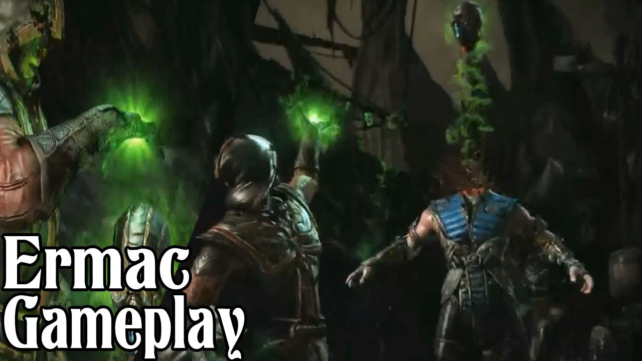 Mortal Kombat X Ermac Fatality & Gameplay Walkthrough 【All HD】 - YouTube