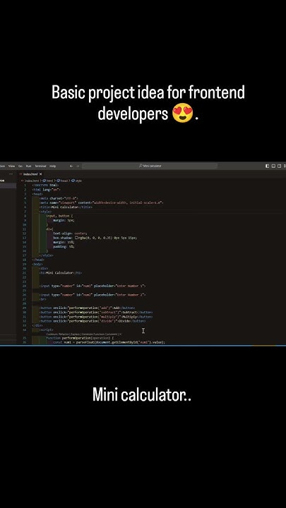 Basic project idea for frontend developers 😍 #code #coder #viral #coderslife @MasaiSchool - YouTube
