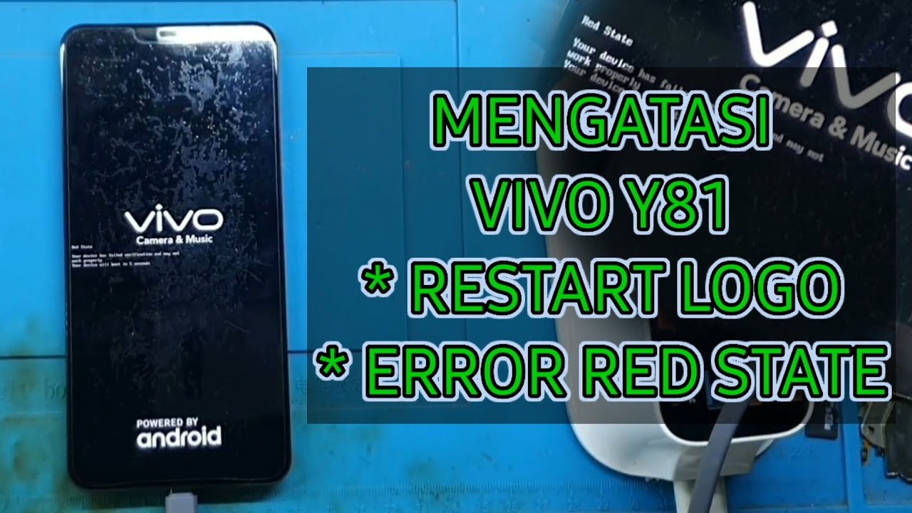 SUKSES ‼️ CARA FLASH VIVO Y81 PD1732cf !!! MENGATASI VIVO Y81 RESTART ...