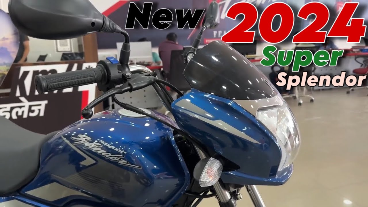 2024 HERO SUPER SPLENDOR REVIEW | NEW HARRIER SUPER SPLENDOR 2024 - YouTube