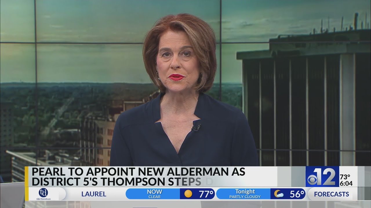 Pearl honors Alderman Thompson as he steps down from board - YouTube
