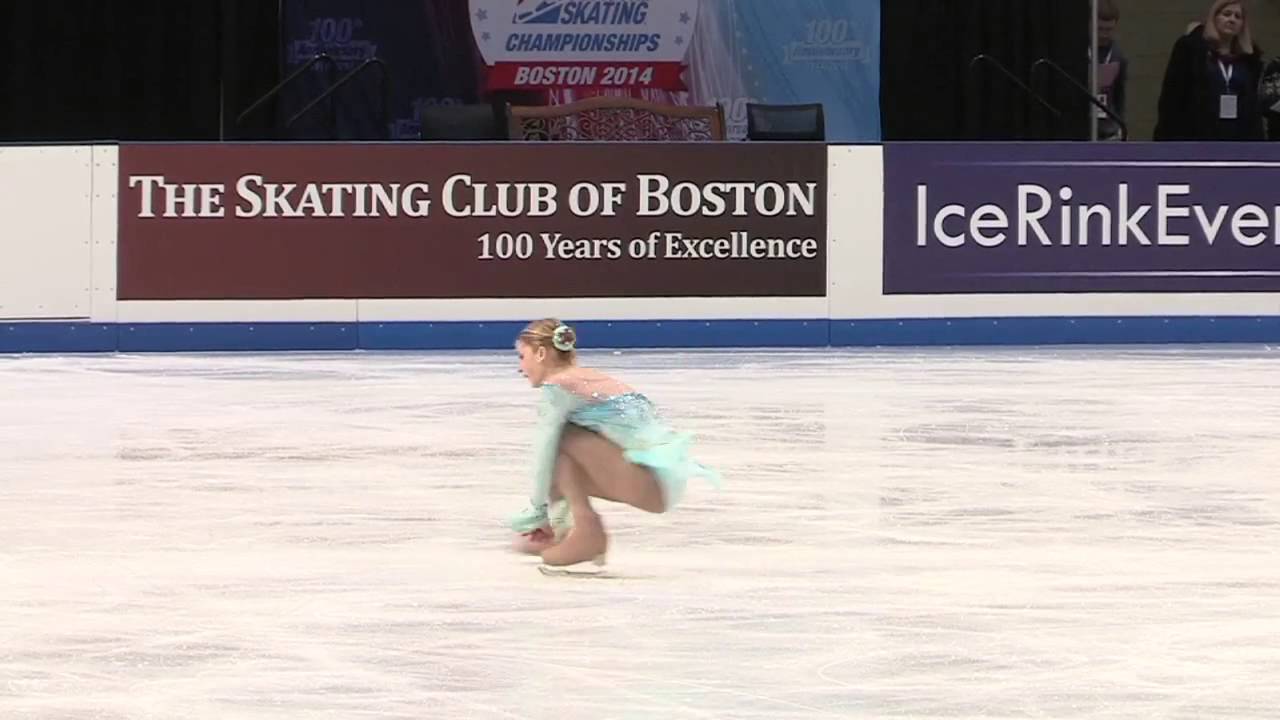 Paige Rydberg 2014 Novice Ladies National silver Medalist Long Program ...