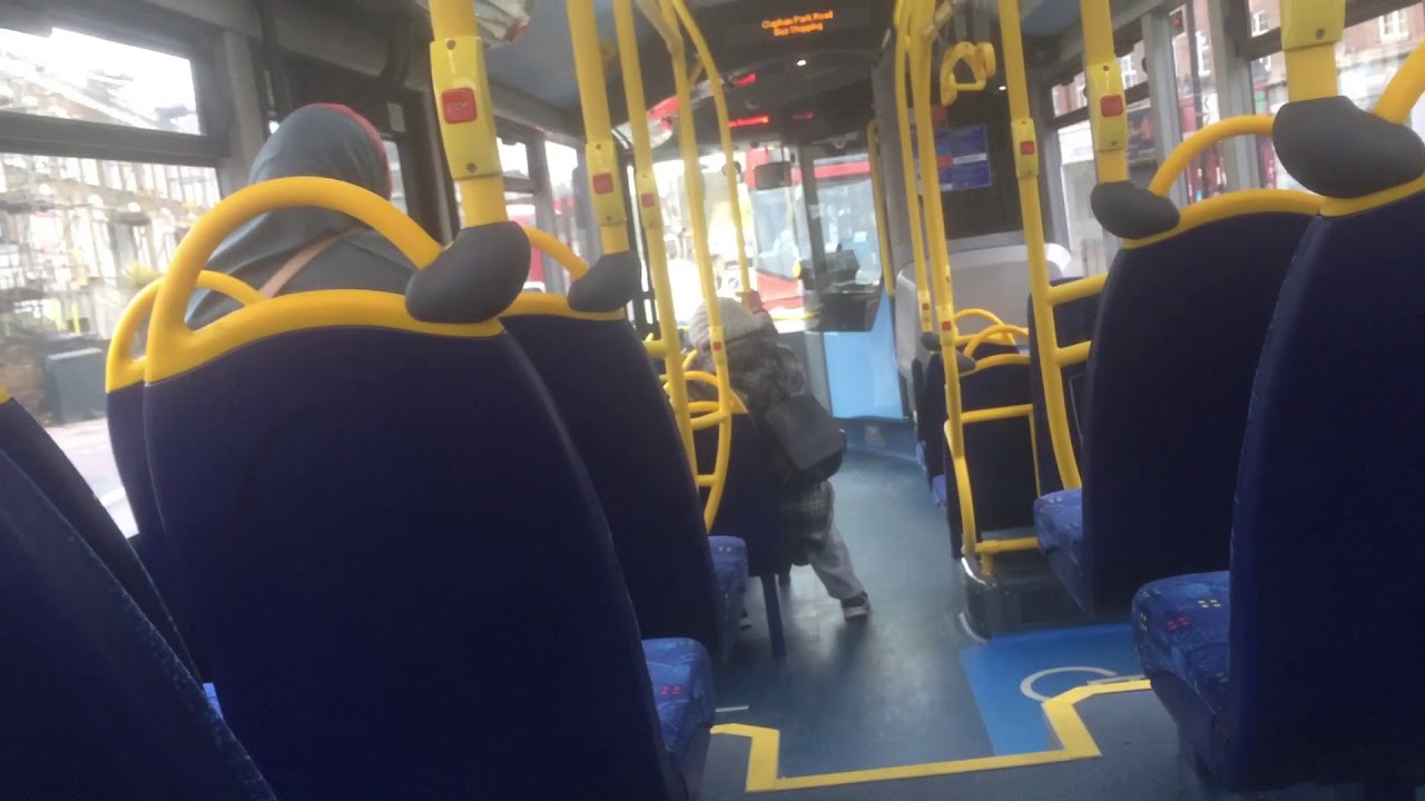 London Bus Ride on Route P5 (GAL E200 Voith MMC - YX16OCW - SE291 ...