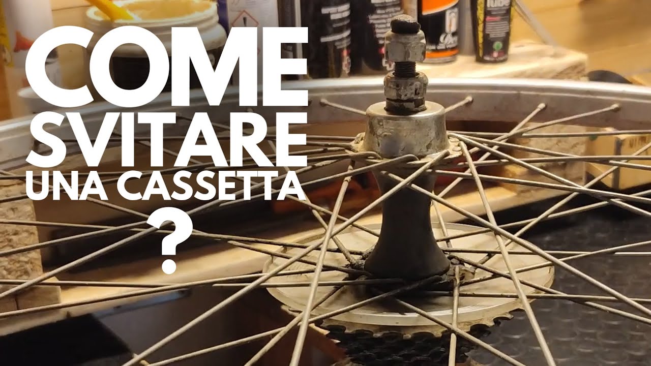 RUOTA LIBERA INCASTRATA? Ecco come svitarla facilmente (ruota libera a ...