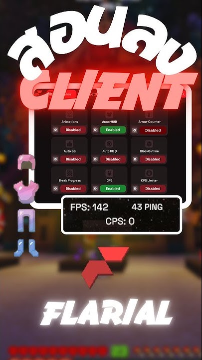 How to install Flarial Client for Minecraft Bedrock - YouTube