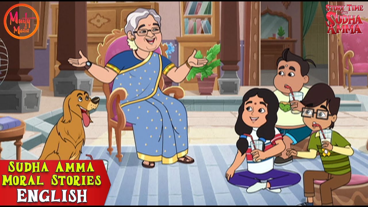 Best English Moral Stories of Sudha Murty | Story Time With Sudha Amma ...