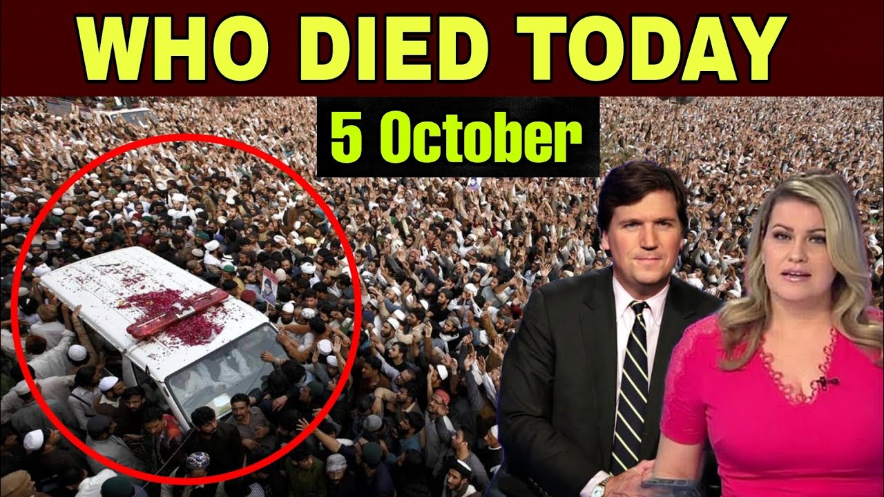 FAMOUS CELEBRITIES WHO DIED TODAY ON 5 OCTOBER 2023 / WHO DIED TODAY ...