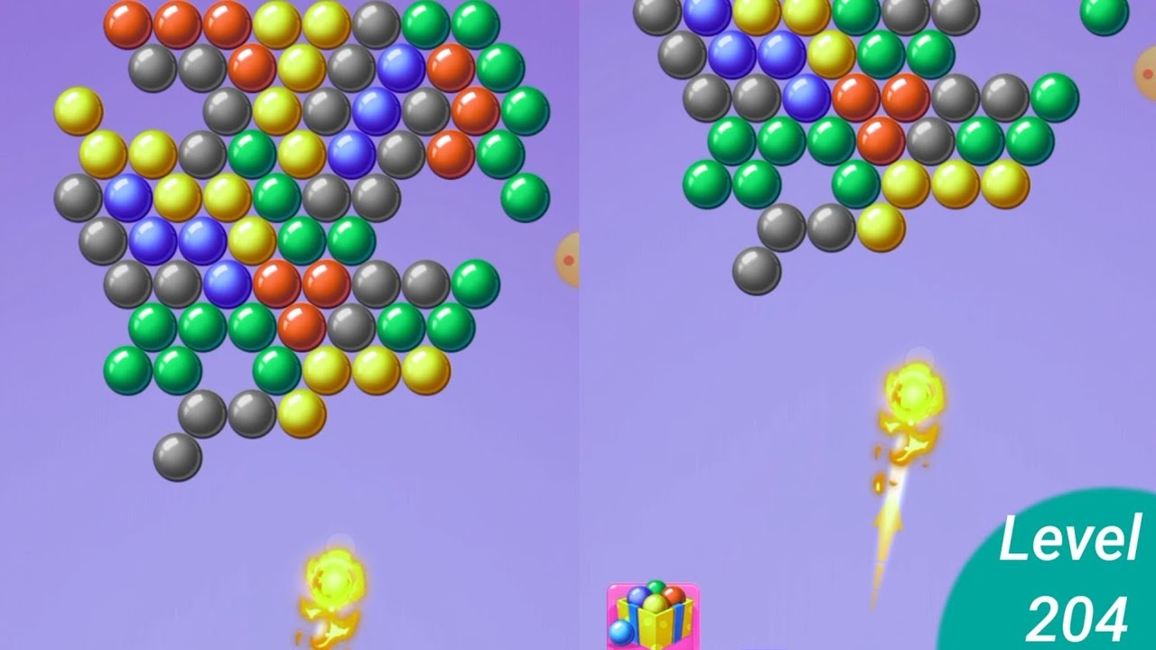 New Bubble shooter game play level 204 game play bubble shooter android ...