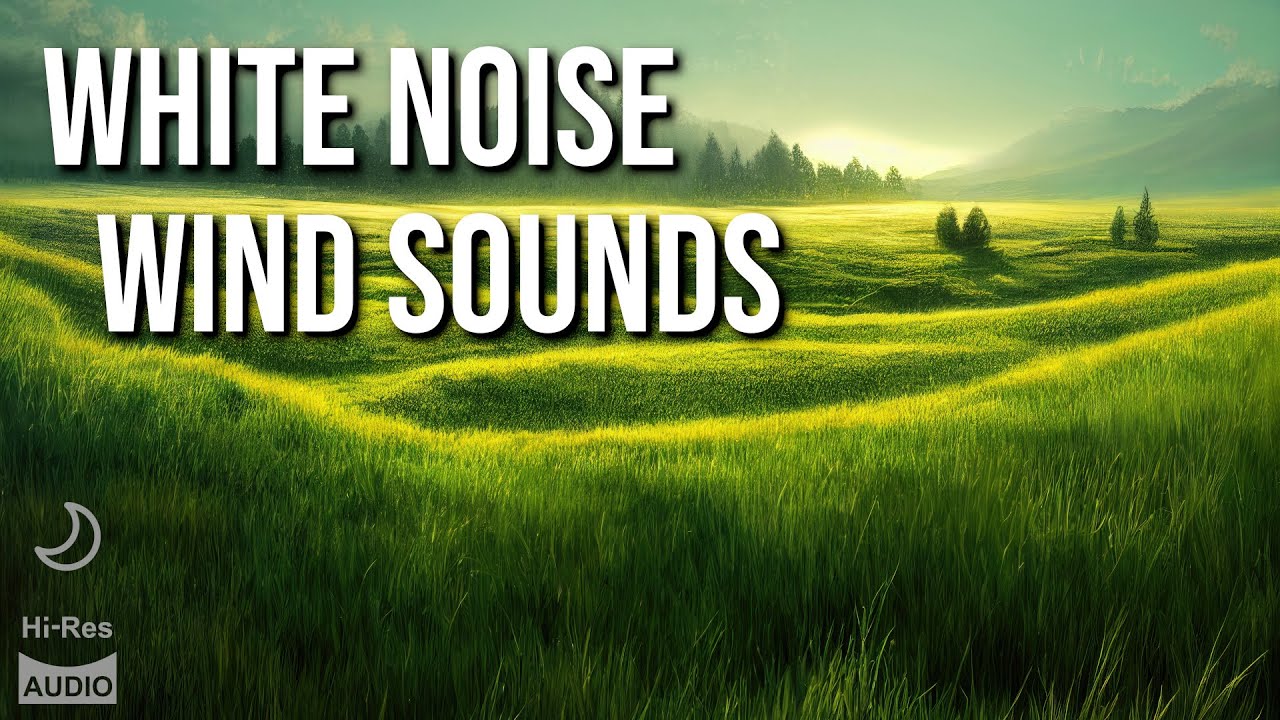 Fall Asleep to WHITE NOISE WIND SOUNDS for Sleep | BLACK SCREEN ...