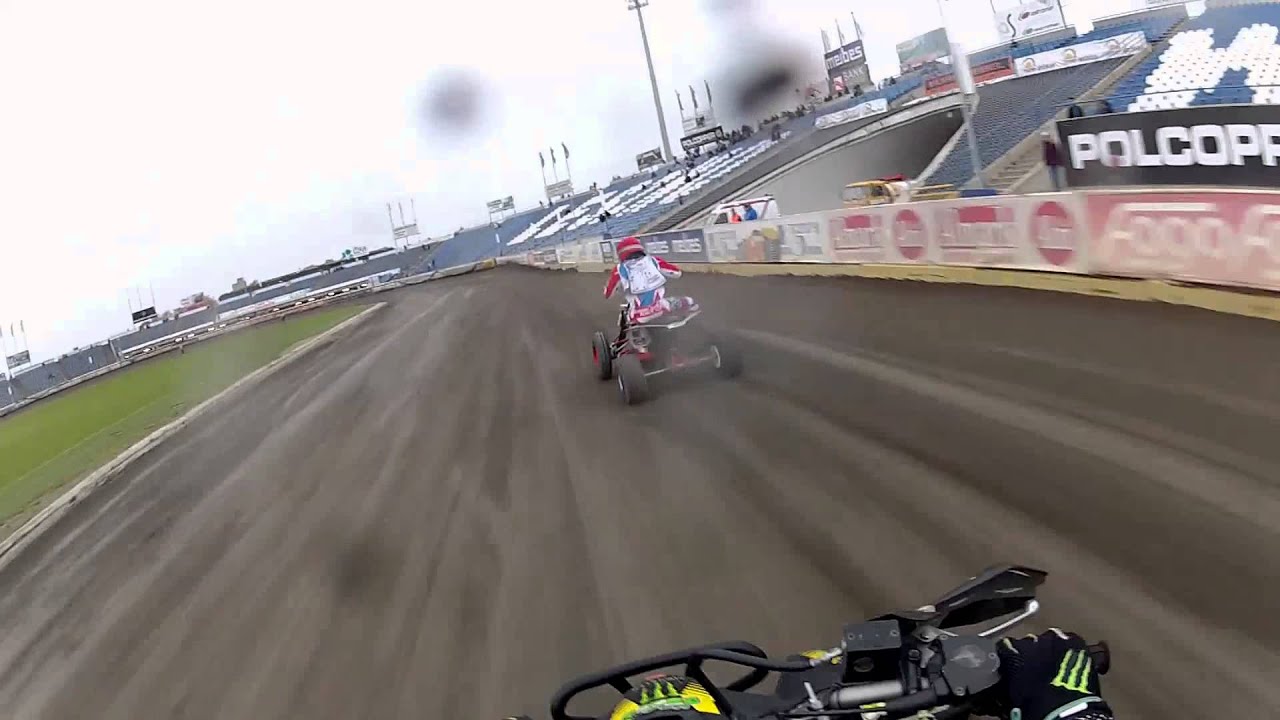 QUAD SPEEDWAY POLAND LESZNO HEAT 12 - YouTube