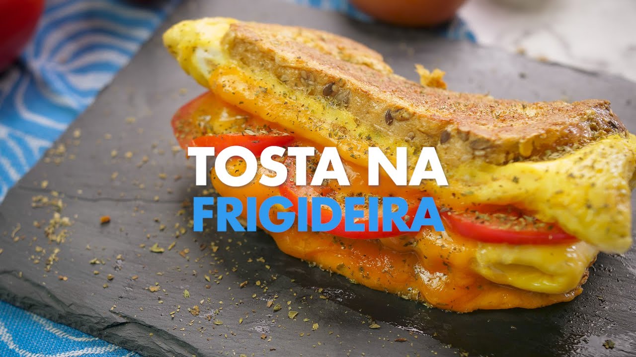 Receita A Pitada do Pai - Tosta na Frigideira - YouTube