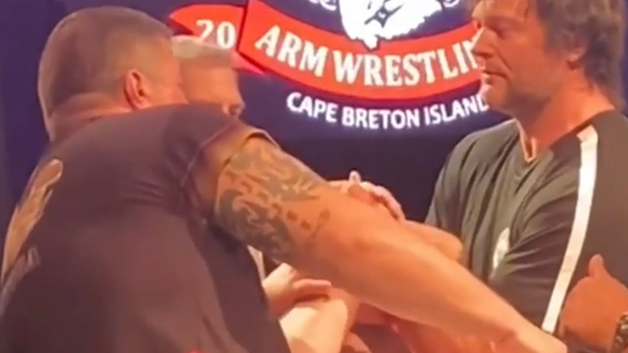 Devon Larratt Vs Ryan Espey Armwrestling Canadian National Championship Match 1 & 2 - YouTube